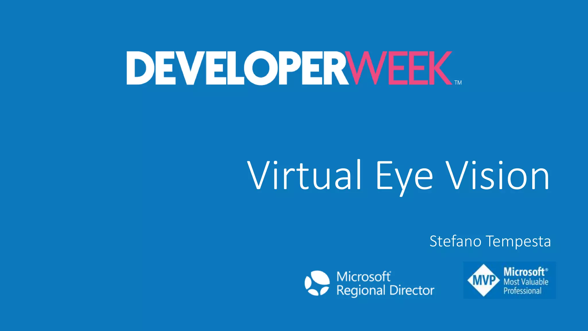 Virtual eye vision with HoloLens | PPTX