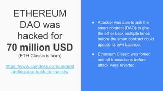 Best practices to build secure smart contracts | PPT