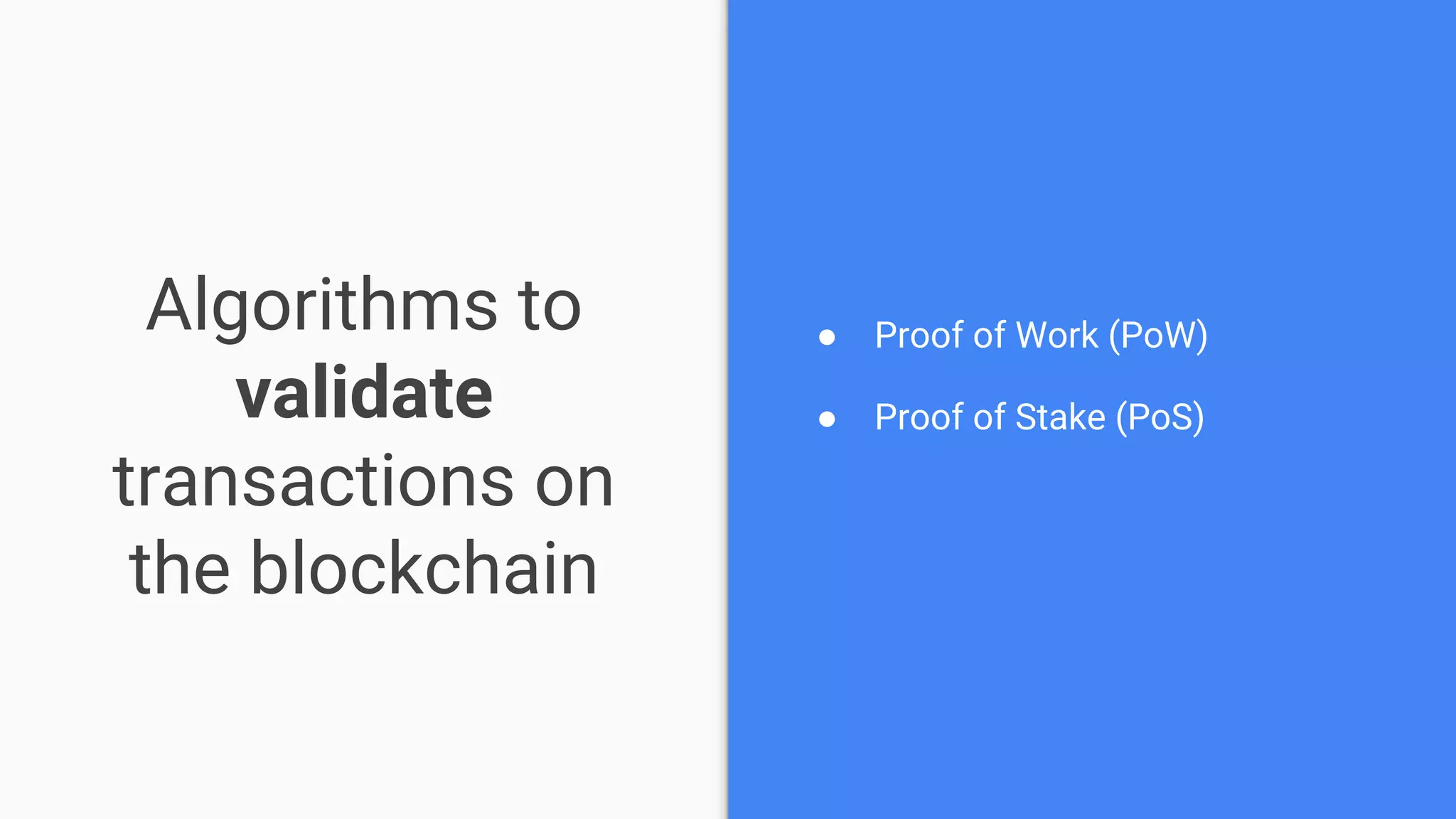 Understanding Proof of Work (PoW) and Proof of Stake (PoS) Algorithms | PDF