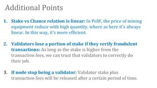 Understanding Proof of Work (PoW) and Proof of Stake (PoS) Algorithms | PDF