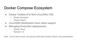 Developer workflow with docker | PPT