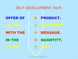 Develope yourself nlp | PPS