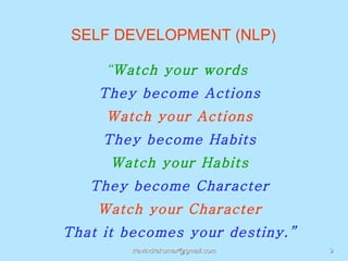 Develope yourself nlp | PPS
