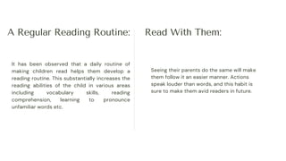 Develop good reading habits in children | PDF