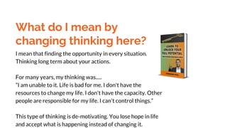 Develop good thinking | PPTX