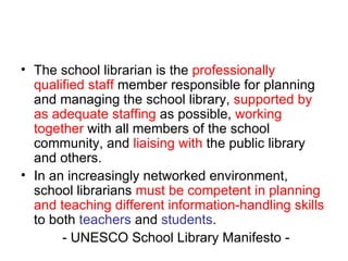 Developing a Children's Library | PPT