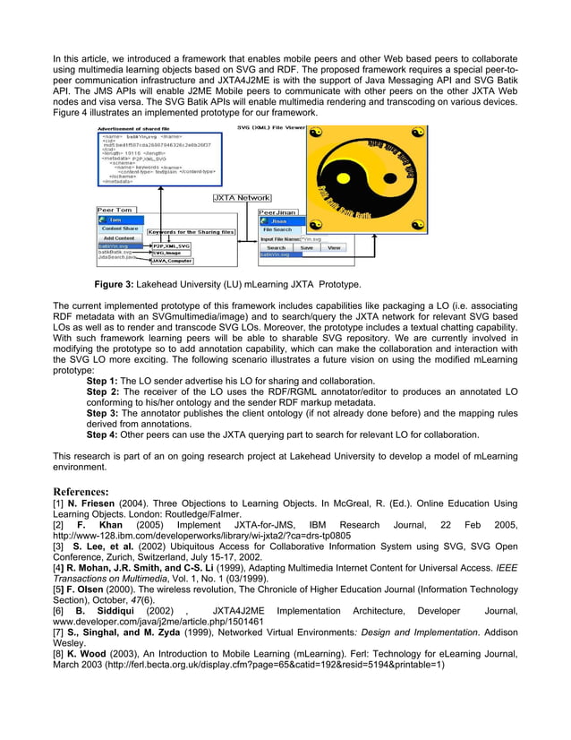 Developing a Collaborative Multimedia mLearning Environment | PDF