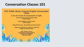 Conversation class yang sangat berguna bagus | PPT