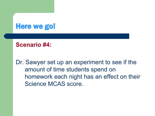 Developing a Hypothesis and Title for your Experiment | PPT