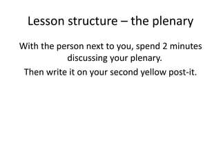 Developing a-lesson-plan | PPT