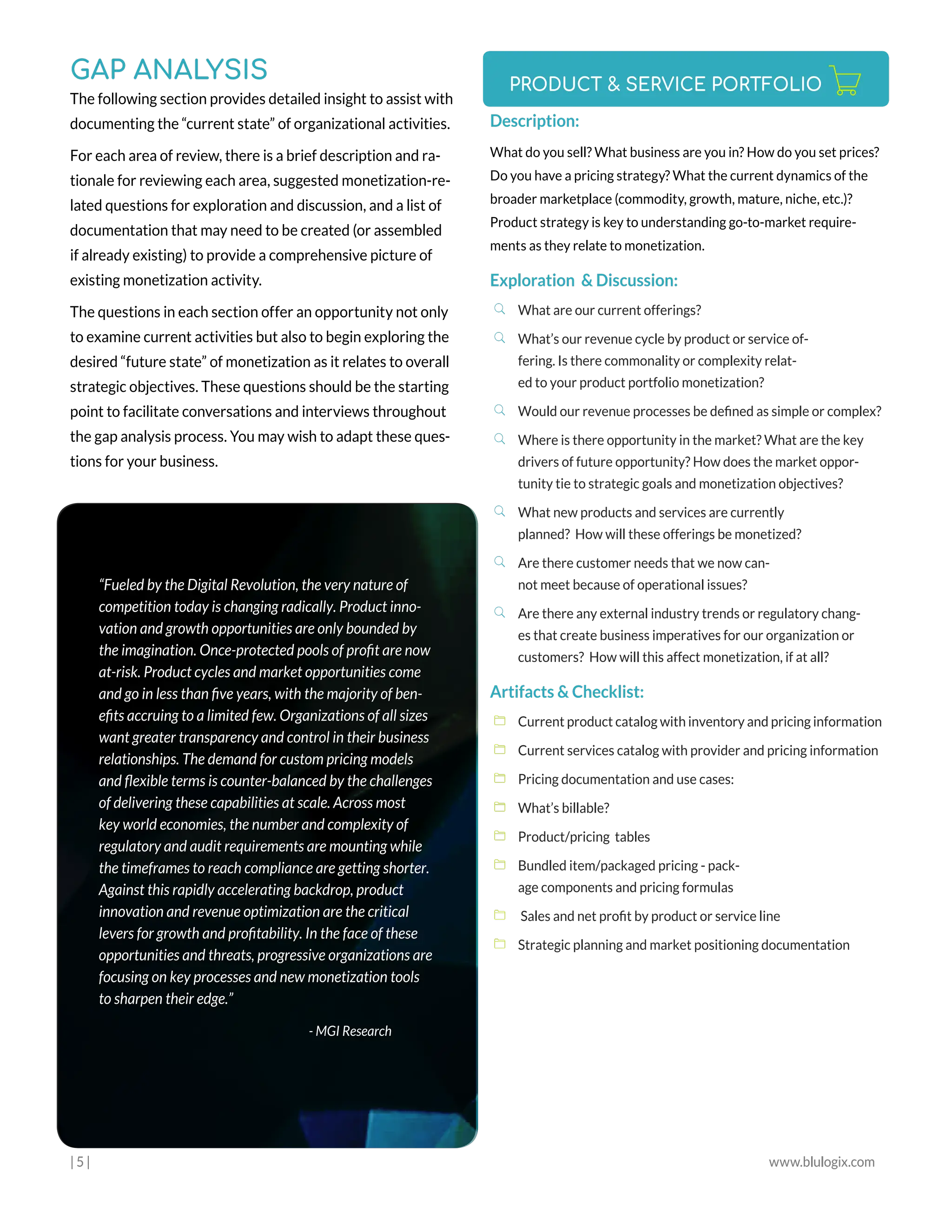Creating a Monetization Framework For Your Business | PDF