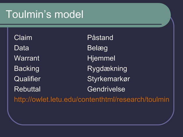 Developing An Argument Ppt 3813