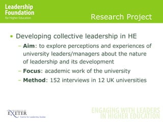 Developing Collective Leadership | PPT