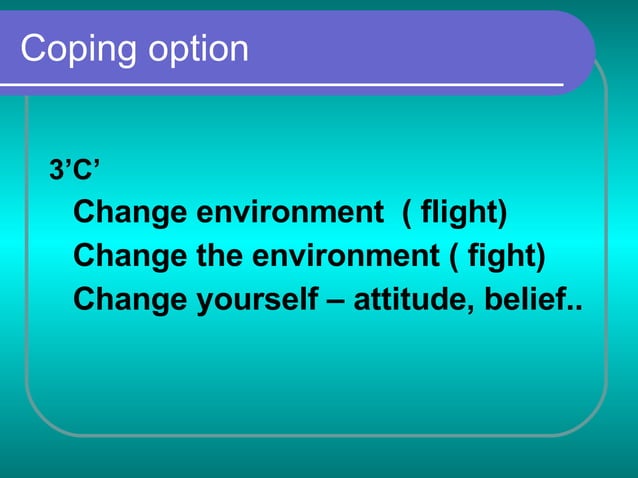 Developing Coping Skills | PPT | Mental Health | Diseases and Conditions