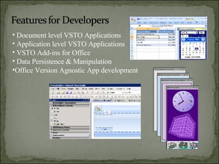 Developing for Office 2007 using VSTO 2005 | PPT