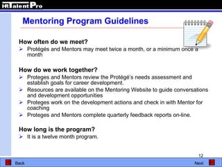 Keys to Successful Mentoring Programs | PPT