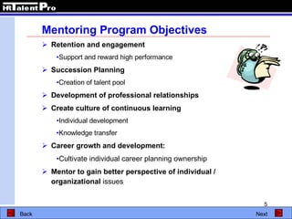 Keys to Successful Mentoring Programs | PPT