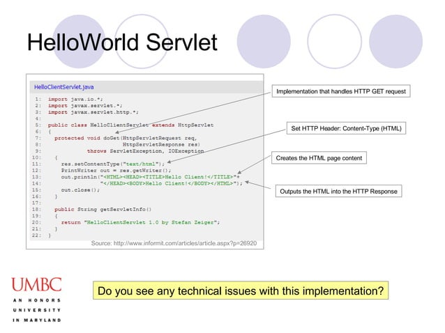 Developing Java Web Applications | PPT | Web Design and HTML | Internet