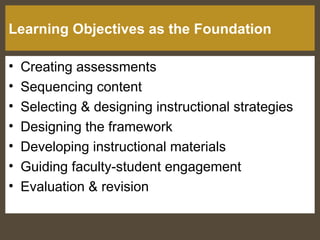 Developing Learning Objectives | PPT