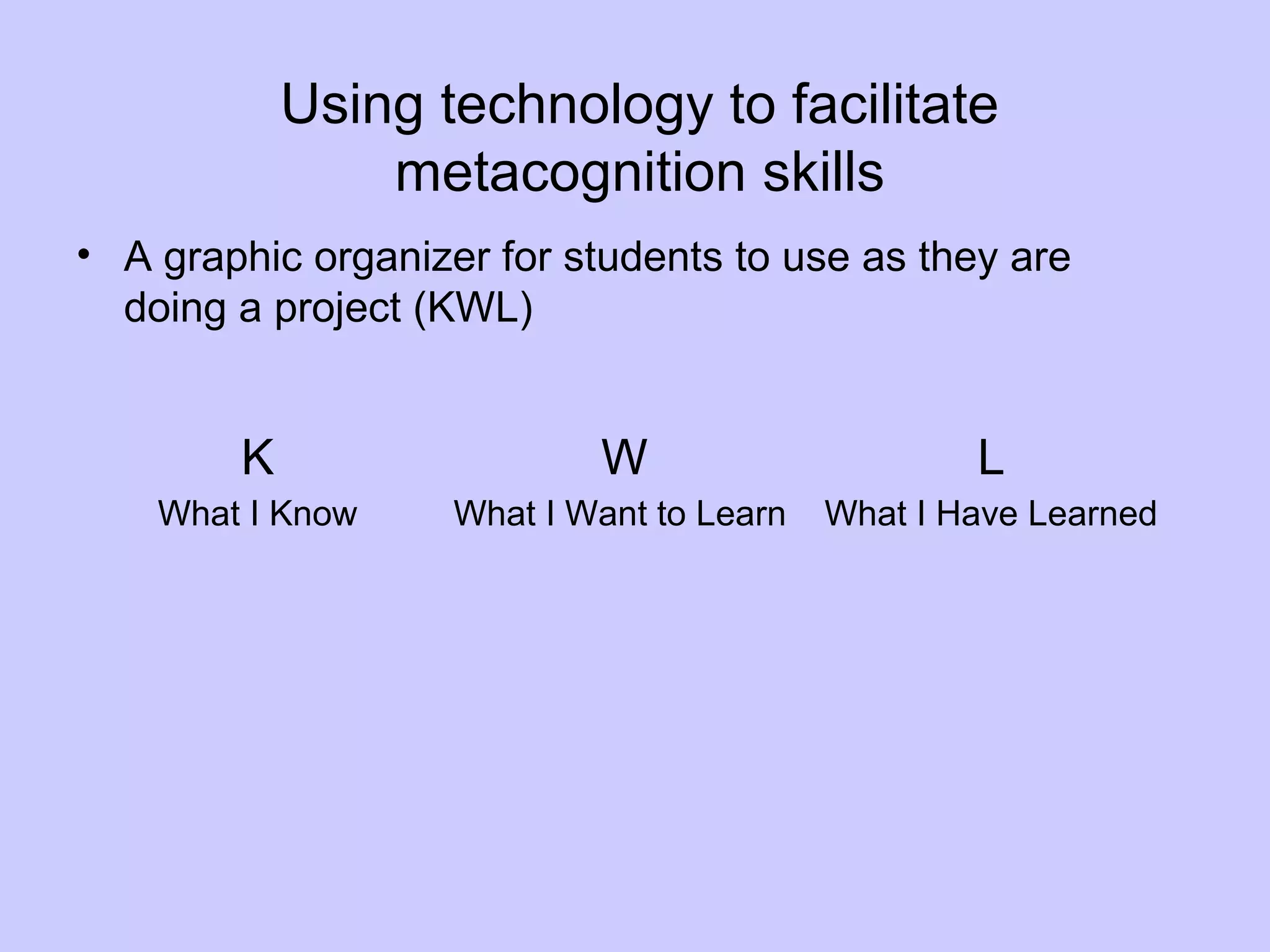 Developing metacognitive-skills | PPT