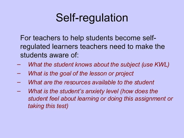 Developing Metacognitive Skills In Your Students | PPT