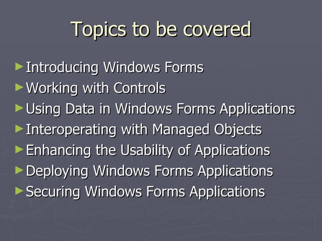 Developing Microsoft .NET Applications for Windows | PPT | Operating Systems | Computer Software ...