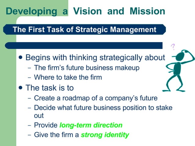 Developing Mission Vision And Lt Os | PPT