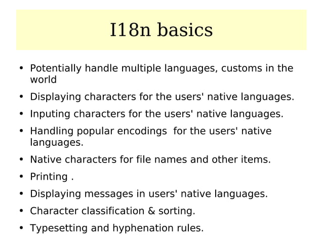 Developing Multilingual Applications | ODP | Programming Languages ...