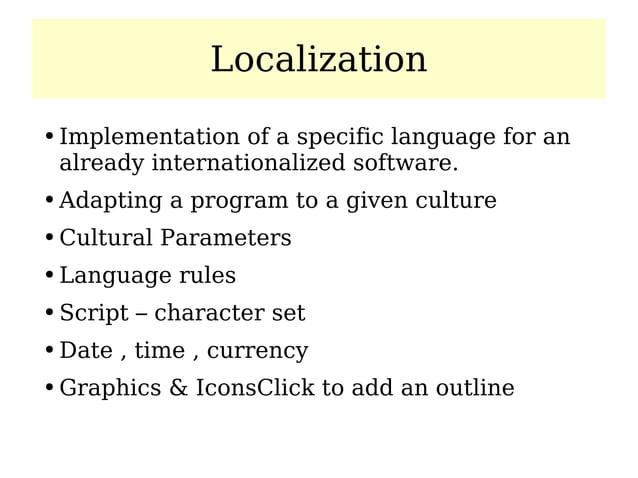 Developing Multilingual Applications | ODP | Programming Languages ...