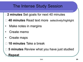 Developing smart-study-skills | PPT