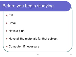 Developing smart-study-skills | PPT