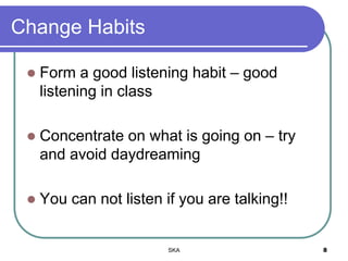 Developing smart-study-skills | PPT