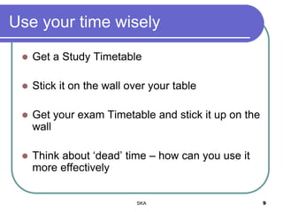 Developing smart-study-skills | PPT