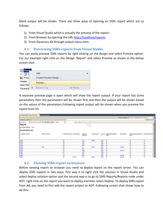 Developing ssrs-reports-for-dynamics-ax-120402001948-phpapp01 | PDF