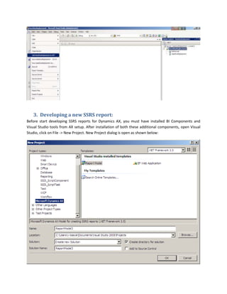 Developing ssrs-reports-for-dynamics-ax-120402001948-phpapp01 | PDF