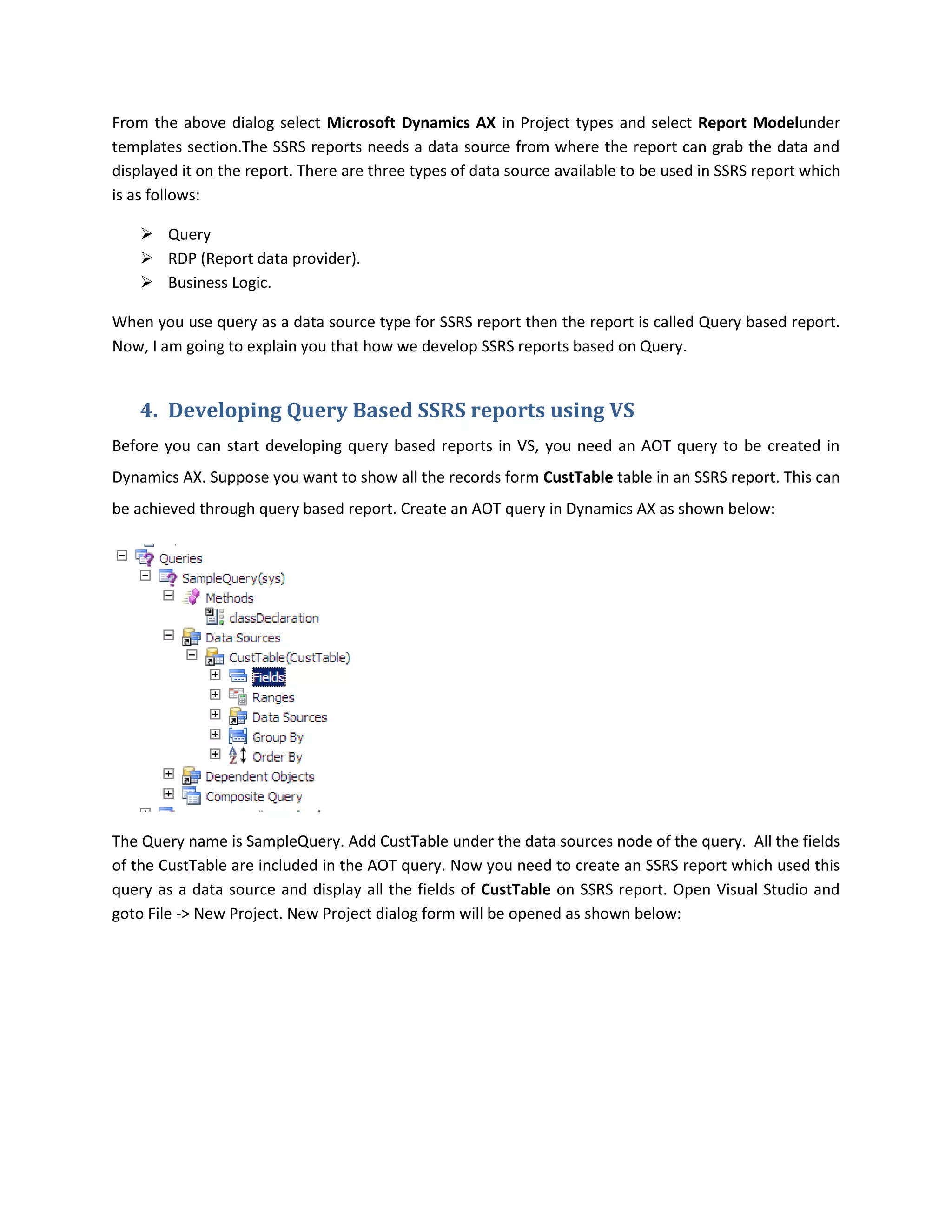 Developing ssrs-reports-for-dynamics-ax | DOCX