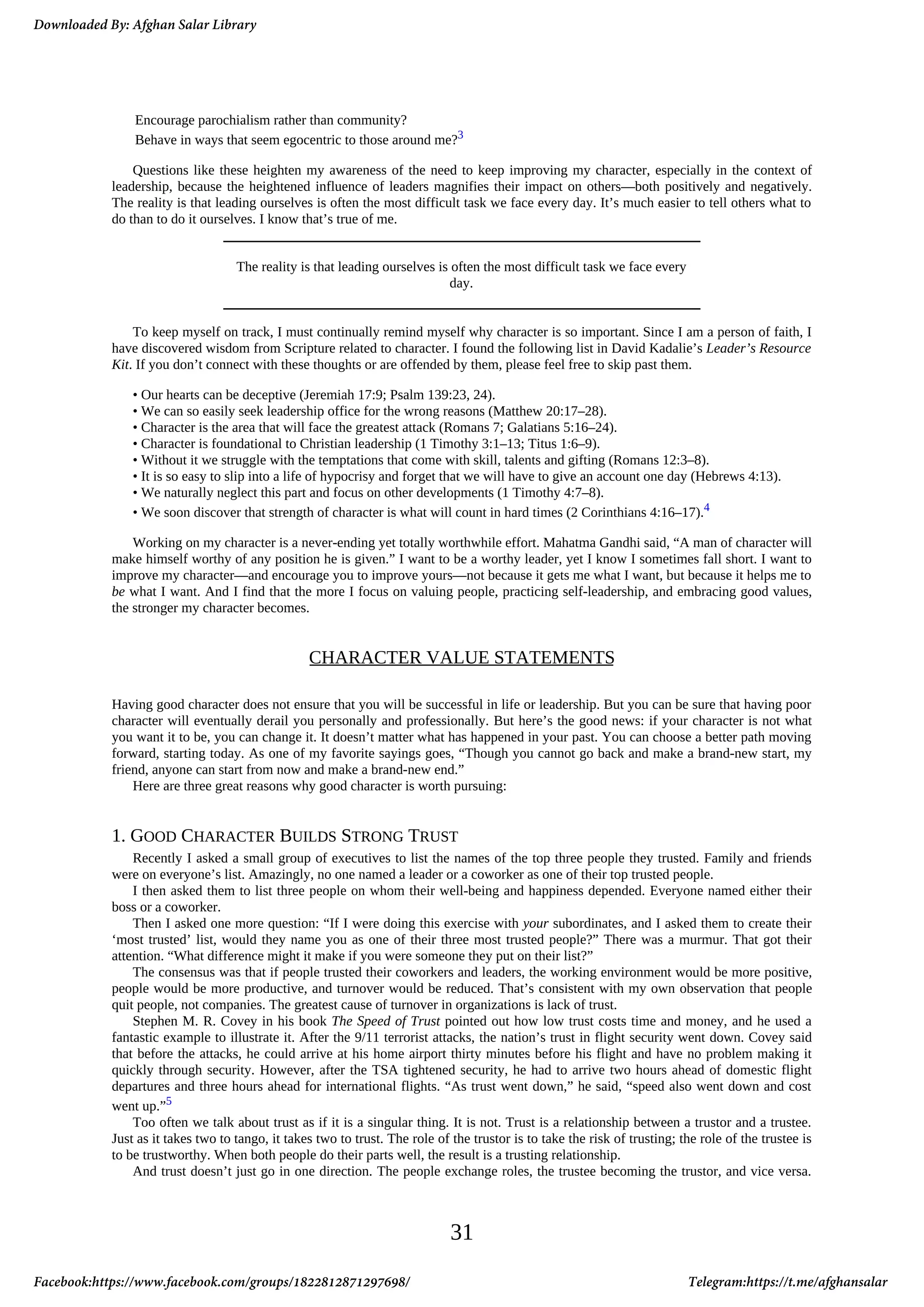 Developing The Leader Within You 2 0 Pdf