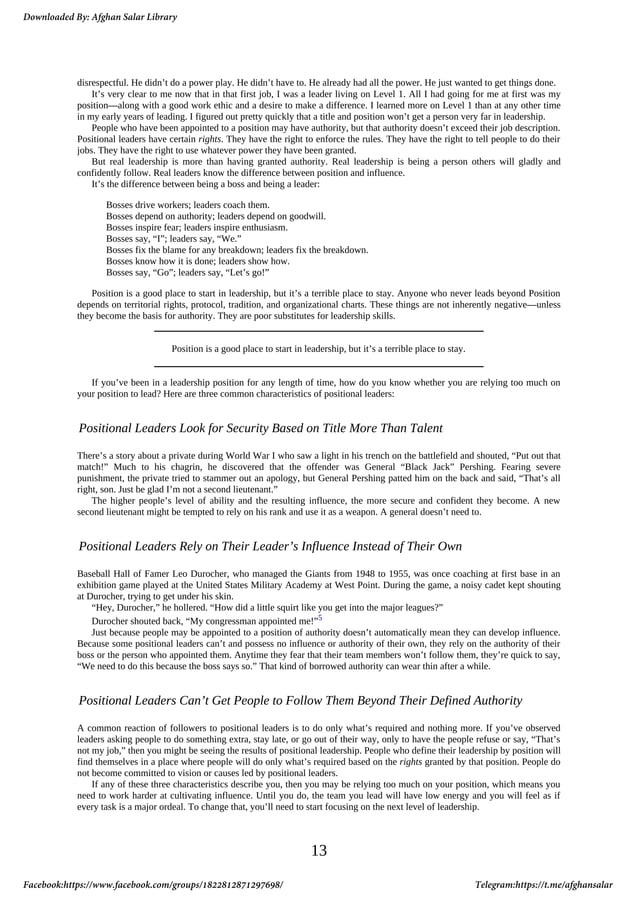 Developing the-leader-within-you-2.0 | PDF