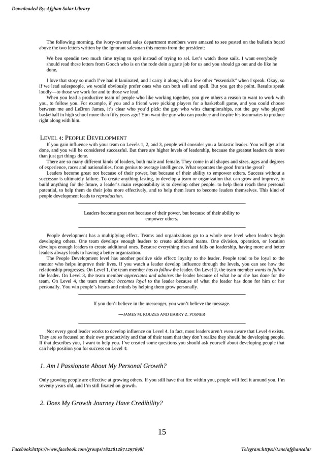 Developing the-leader-within-you-2.0 | PDF