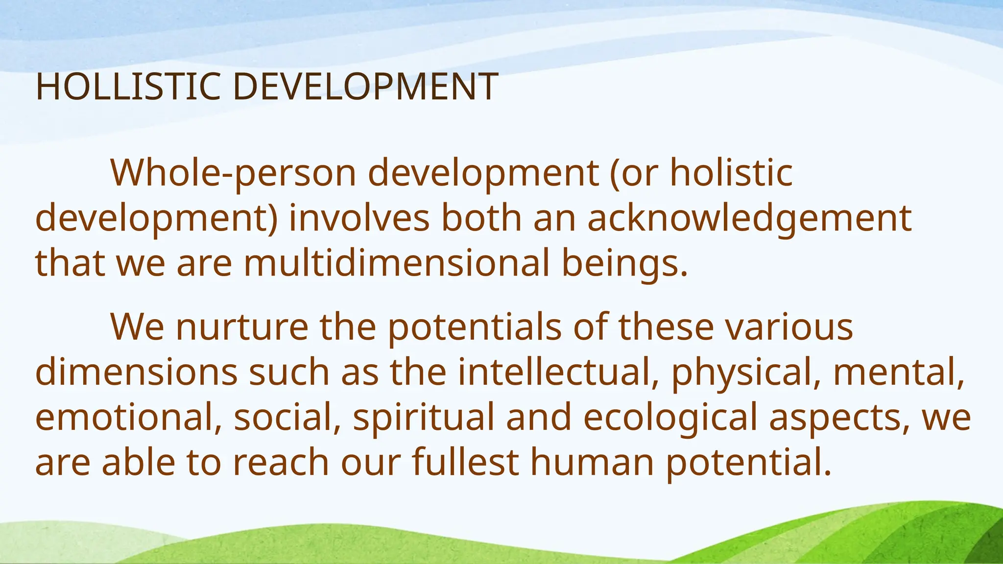 Developing-the-Whole-Person.personal development. pptx | PPTX
