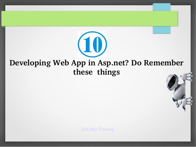 Developing Web App In Do Remember These 10 Things 