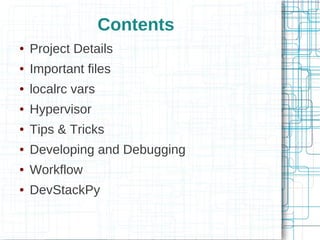 Developing with-devstack | PPT