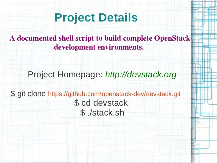 Developing with-devstack