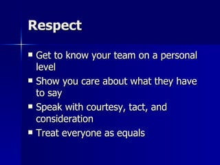 Developing Your Team | PPT