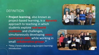 Developing 21st century skills through project based learning | PPTX