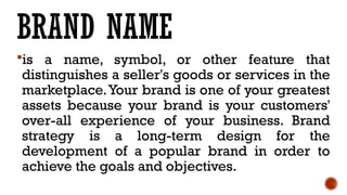 Developing a Brand Name..............pptx