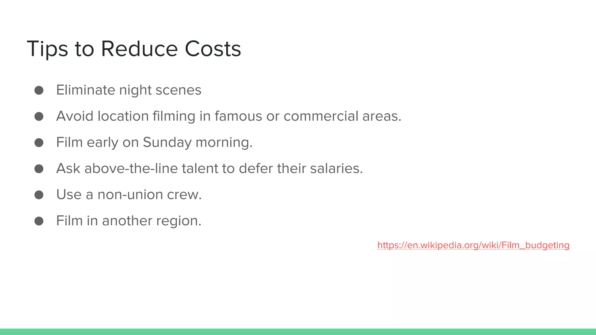 Developing a Budget | PPTX