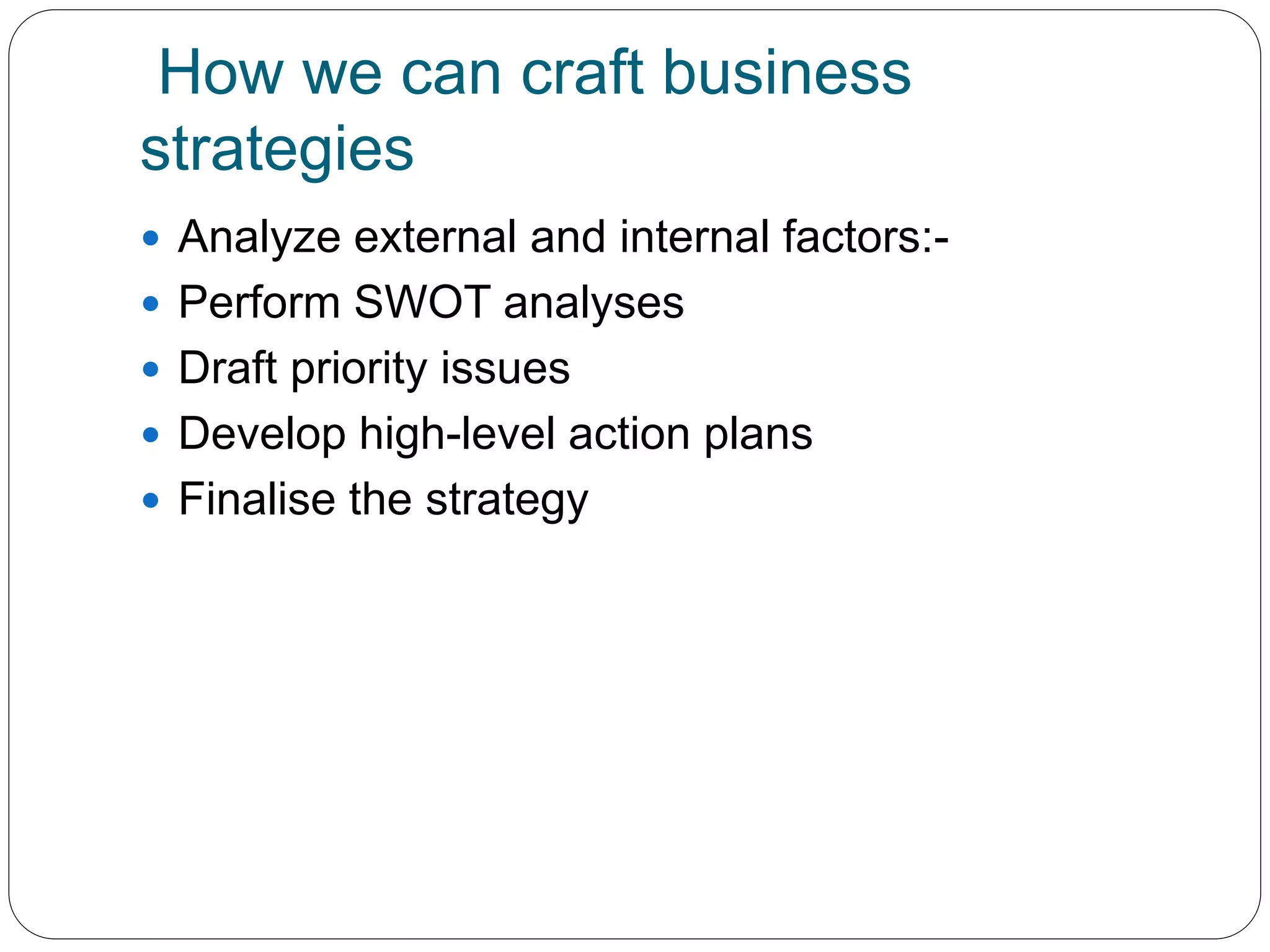 Developing a business model | PPTX