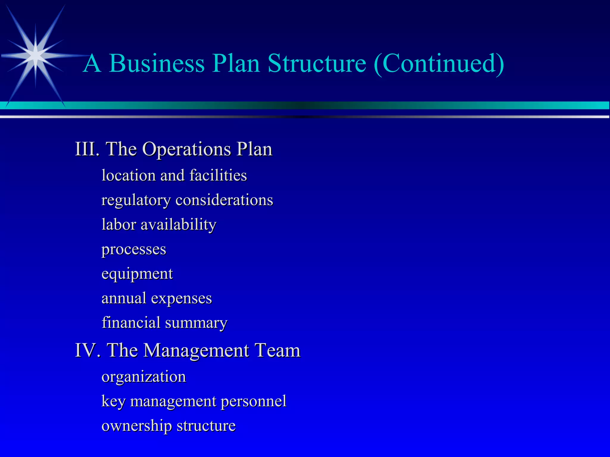 Developing a business plan | PPT