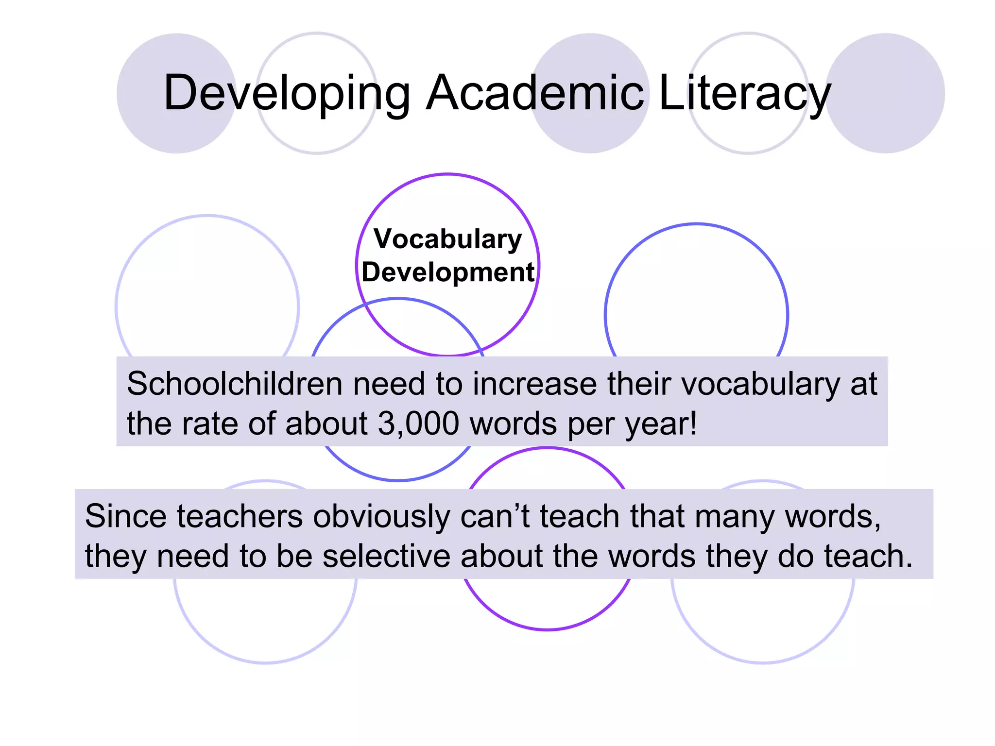 Developing Academic Literacy | PPT